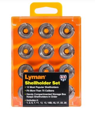 LYMAN SHELL HOLDER SET – PRO SHOOT FIRE ARMS AND SHOOTING CLUB